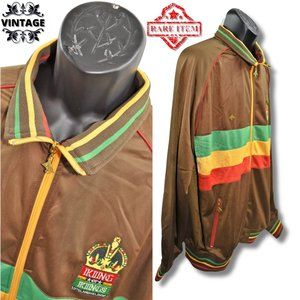 Lrg | Jackets & Coats | Vintage 9s Lrg Xxl King Of Kings Warm Up Full ...
